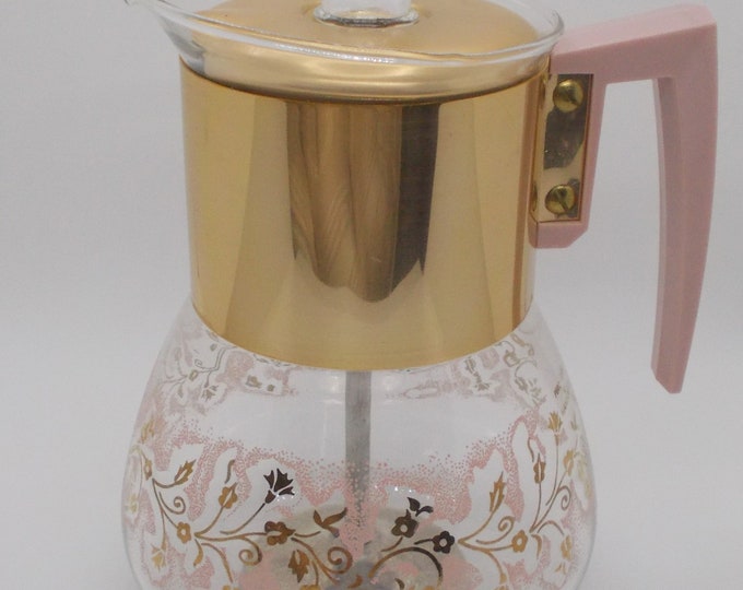 Stanley Home Products Perc-king by Handcraft Pyrex Duchess Percolator ...