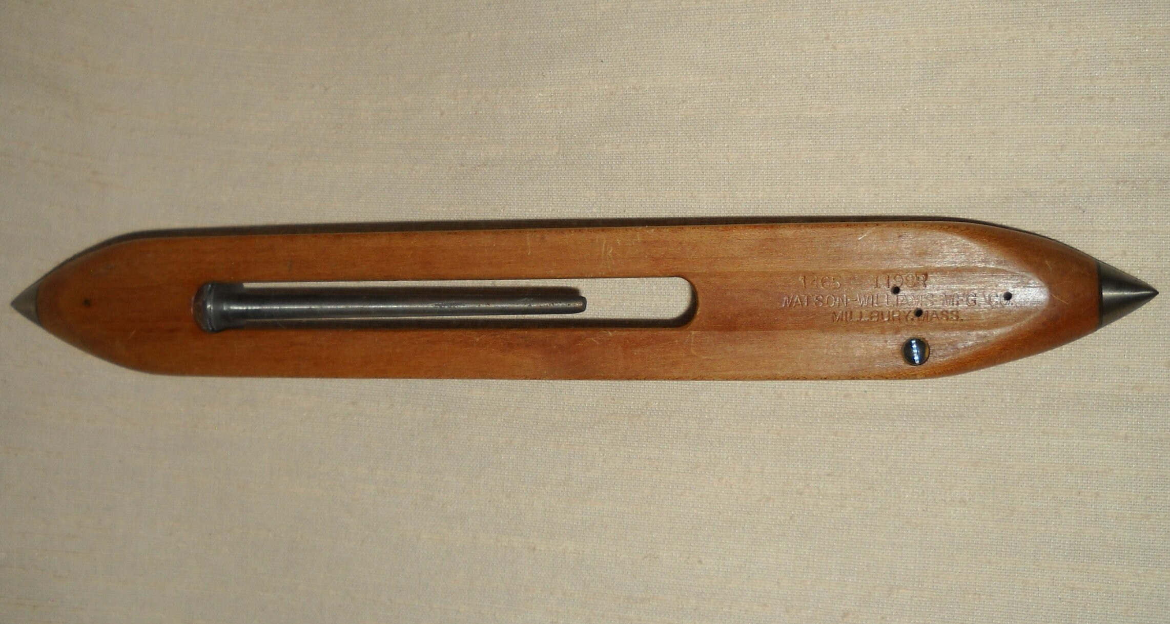 Antique Weaving Shuttle Made by Watson Williams Manufacturing Company ...