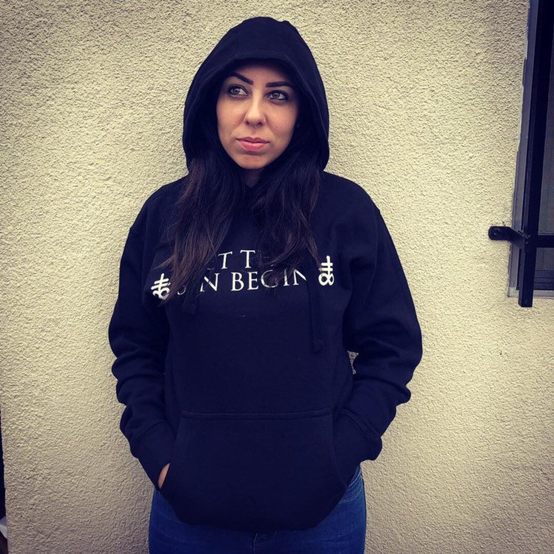 Let the Sin Begin Hoodie - Etsy