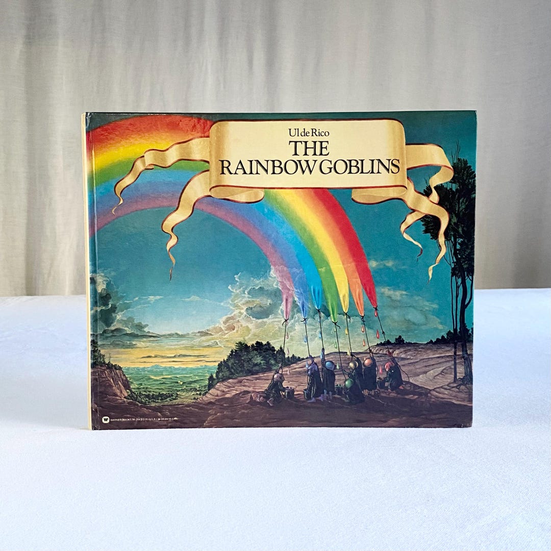 The Rainbow Goblins by Ul De Rico · 1983 Warner Books Edition · Vintage ...