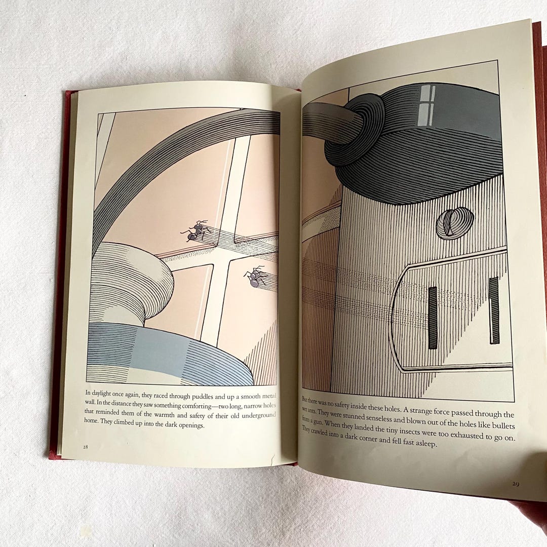 Two Bad Ants — 1988 First Edition — Chris Van Allsburg - Etsy