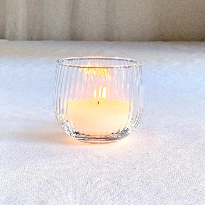 Fluted Vase Candle - Etsy