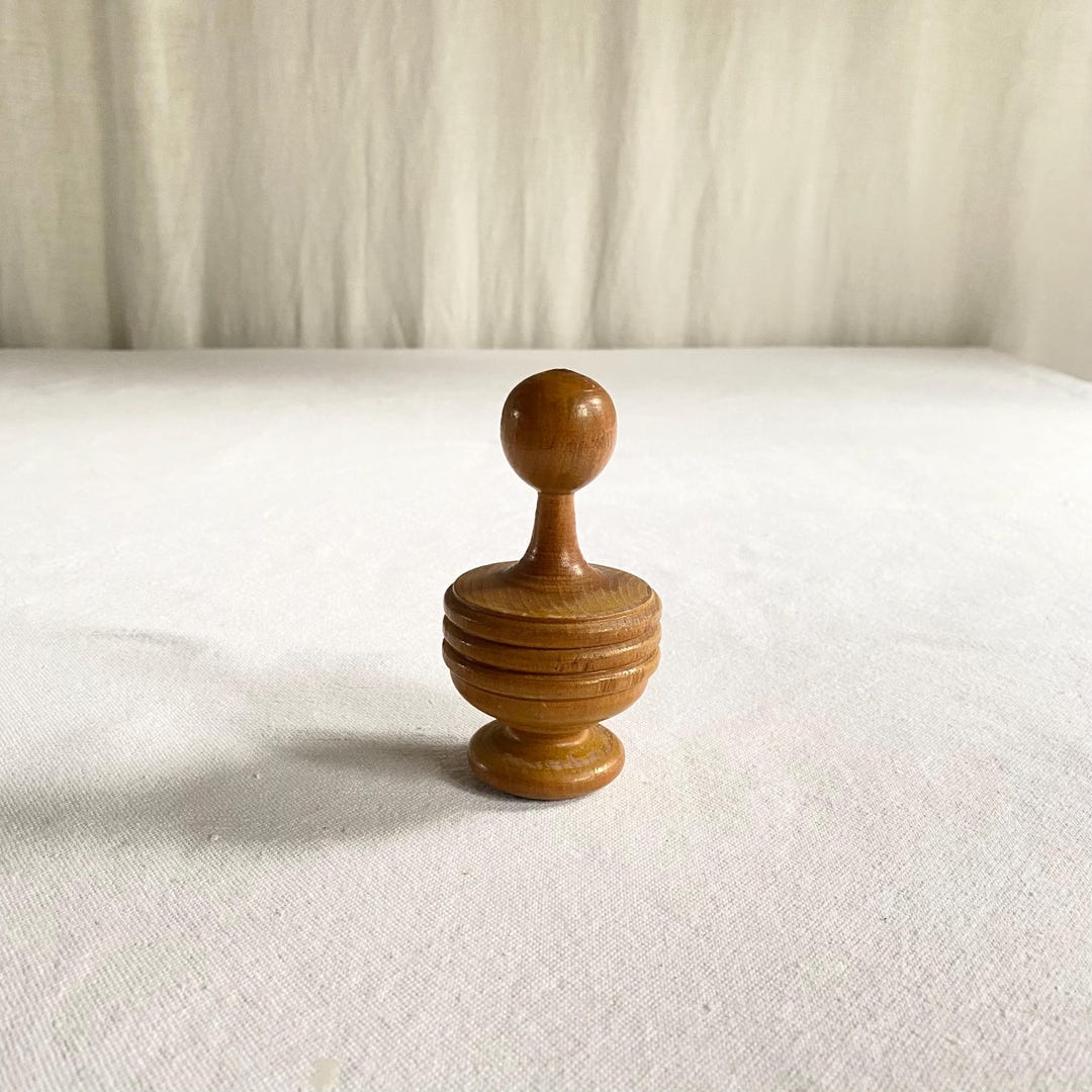 Mystery Object · Sculptural Turned Wood Handle to Something Unknown - Etsy