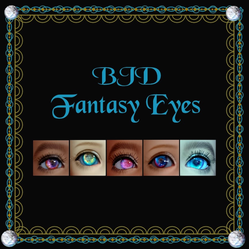 Bjd Blue Eyes 16 Mm - Etsy