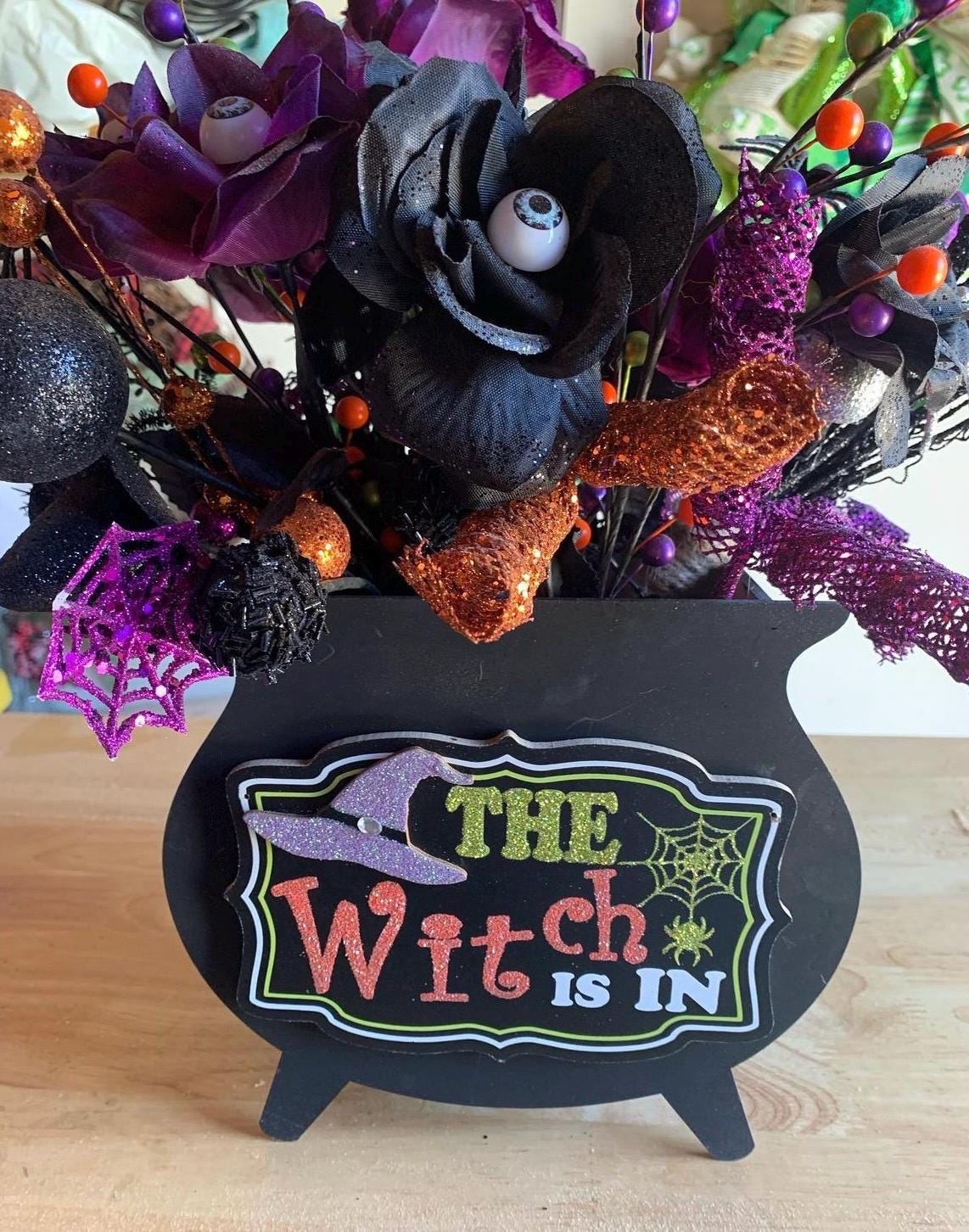 Witchs Cauldron Centerpiece - Etsy