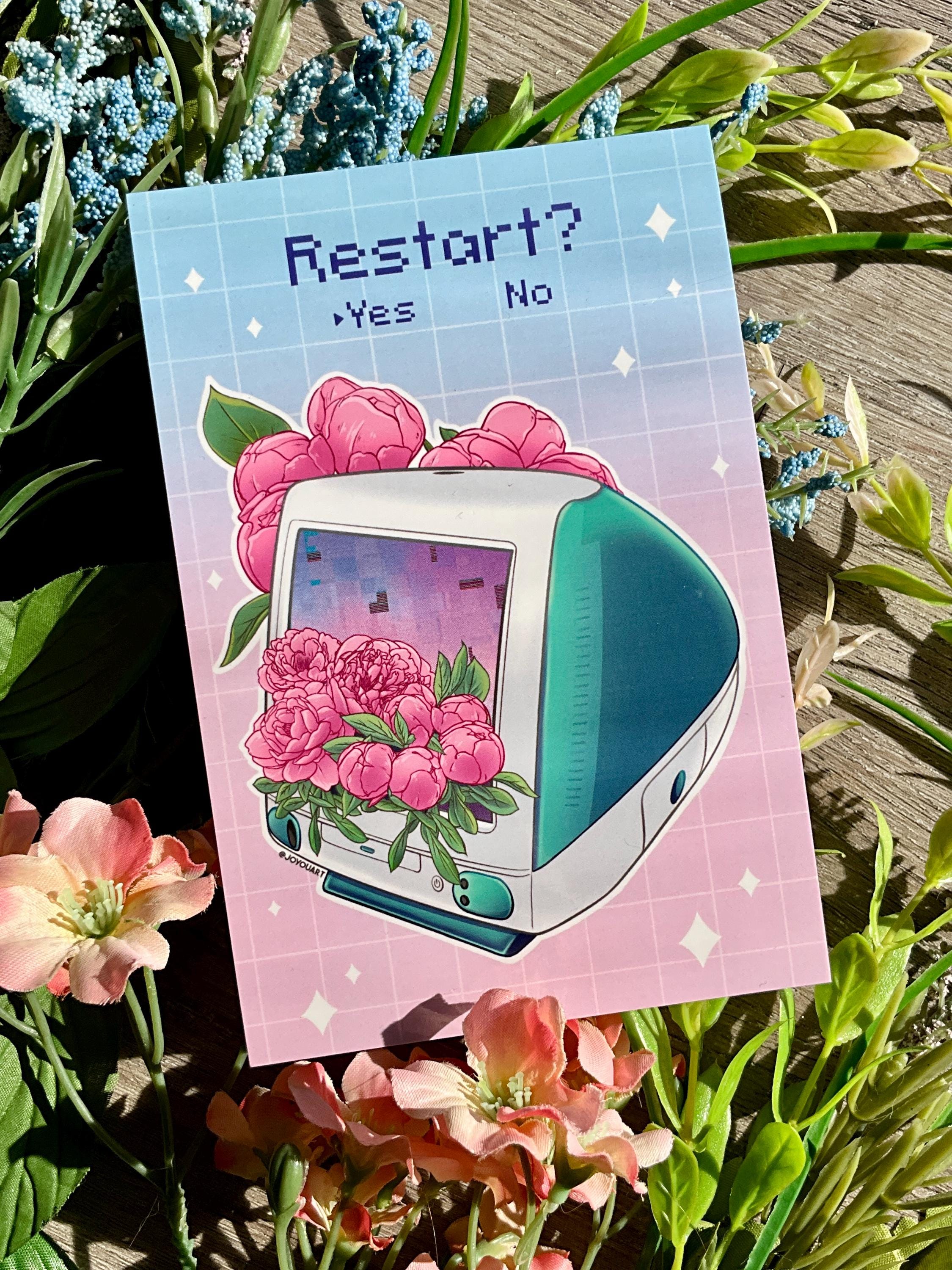 Pastel Nostalgia Postcard Prints: 90s-2000s Tech Art - Etsy