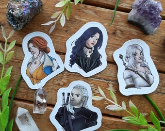 Witcher Stickers - Etsy