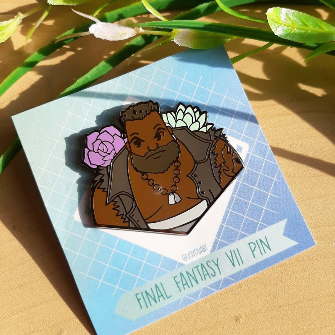 FFVII Pins: Barret FF7 Chibi, Kawaii, Cloud, Tifa, Yufie, Aeris, Aerith ...