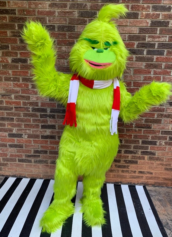 READY TO SHIP Mr Green Holiday Mascot Costume - Etsy