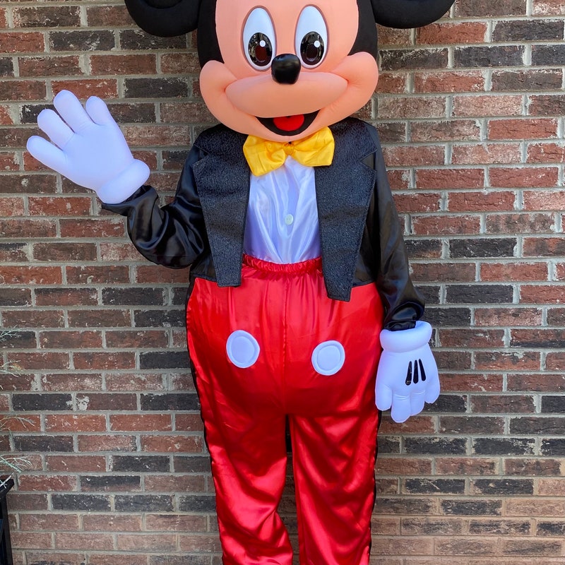 Mickey Mouse Mascot Costume - Etsy