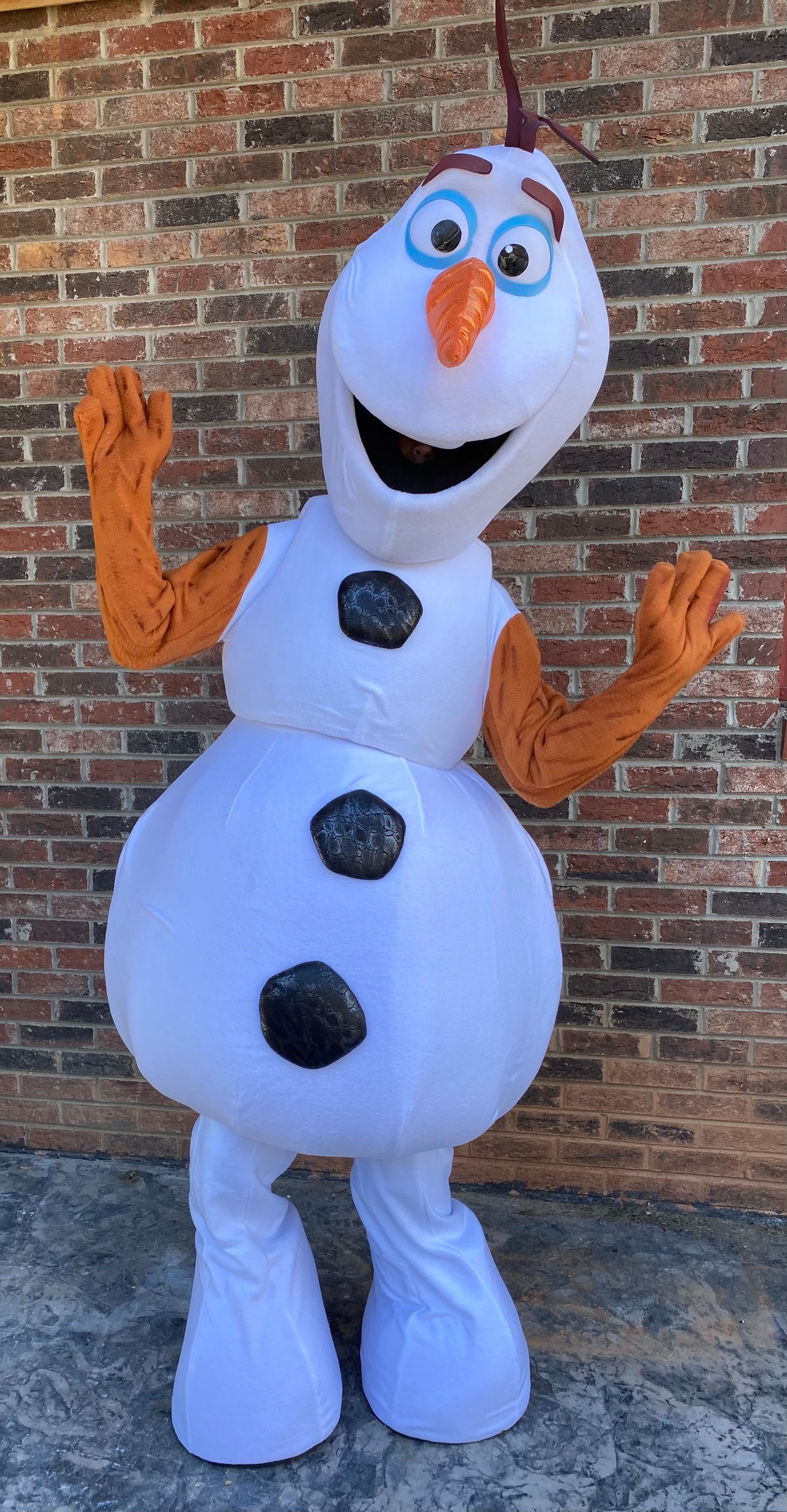Olaf Head Costume