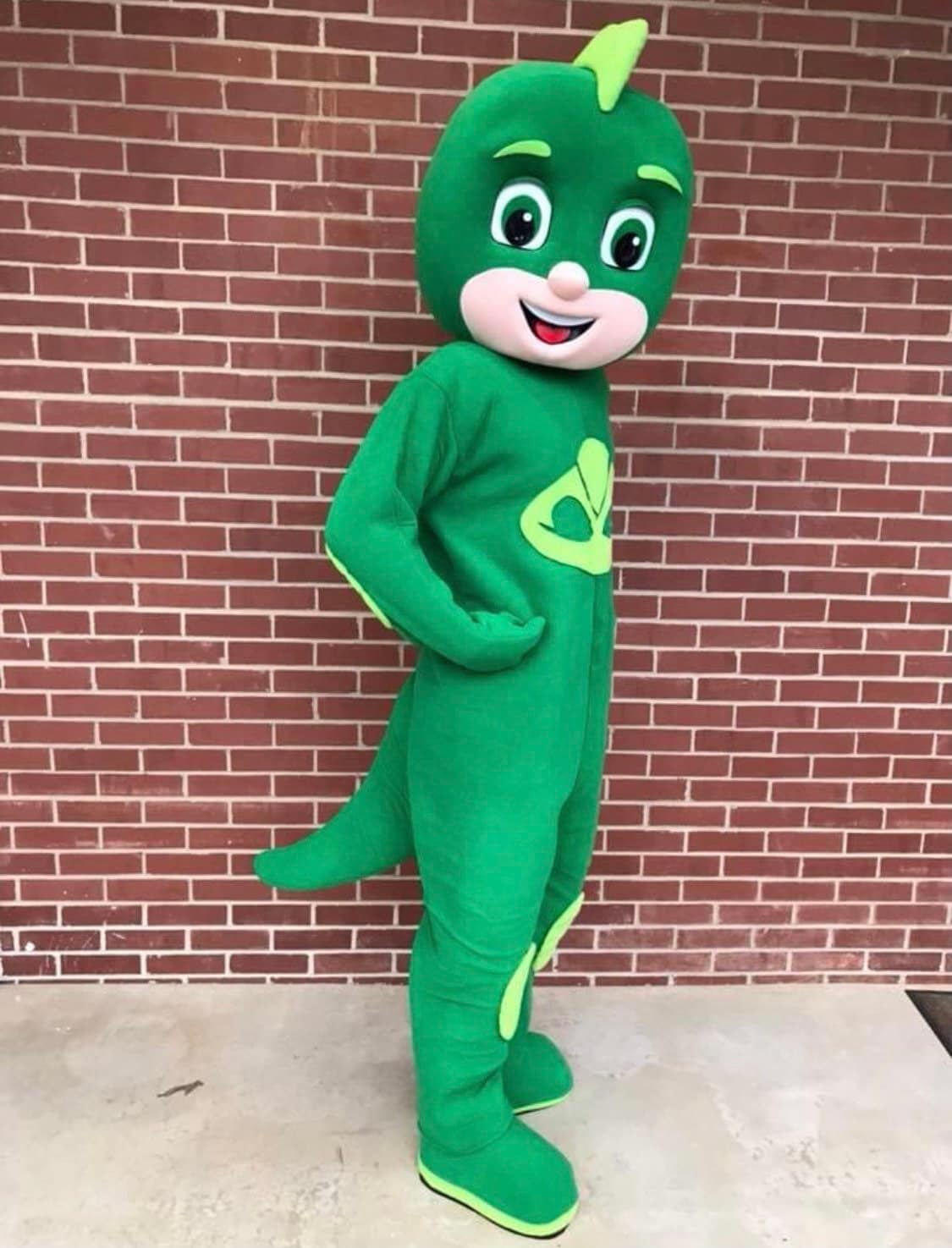 Green Lizard Mascot Costume | Etsy