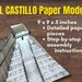 Paper 3D Model of MEXICO El Castillo Temple of Kukulcán Chichen Itza - Etsy