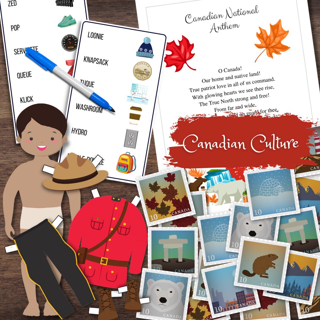 CANADA National Anthem Poster, Royal Canadian Mounted Police, Slang ...