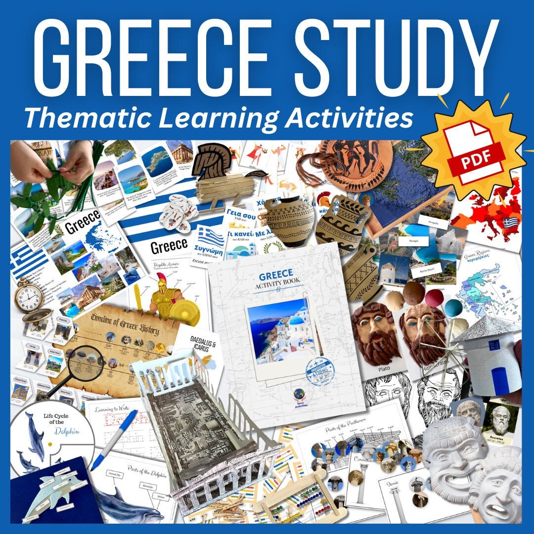 Greece Activity Book: Hands-on Activities, Experiments, Models ...