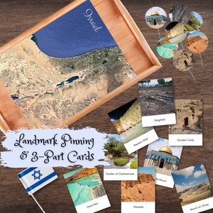 Montessori Inspired ISRAEL Unit Study Jewish Feasts, Activities, Crafts ...