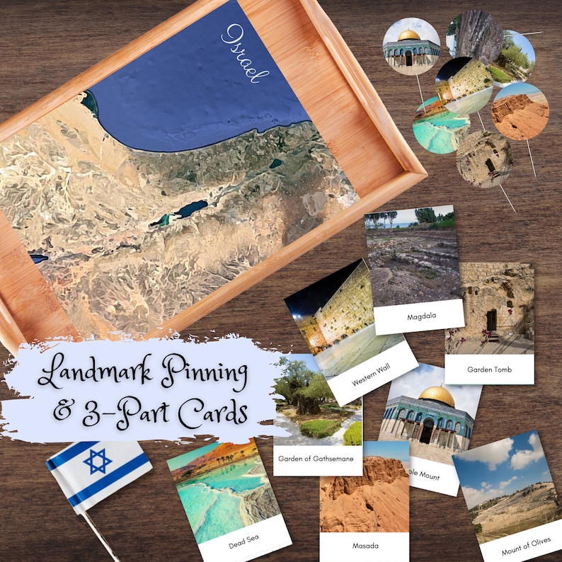 Montessori Inspired ISRAEL Unit Study - Jewish Feasts, Activities ...