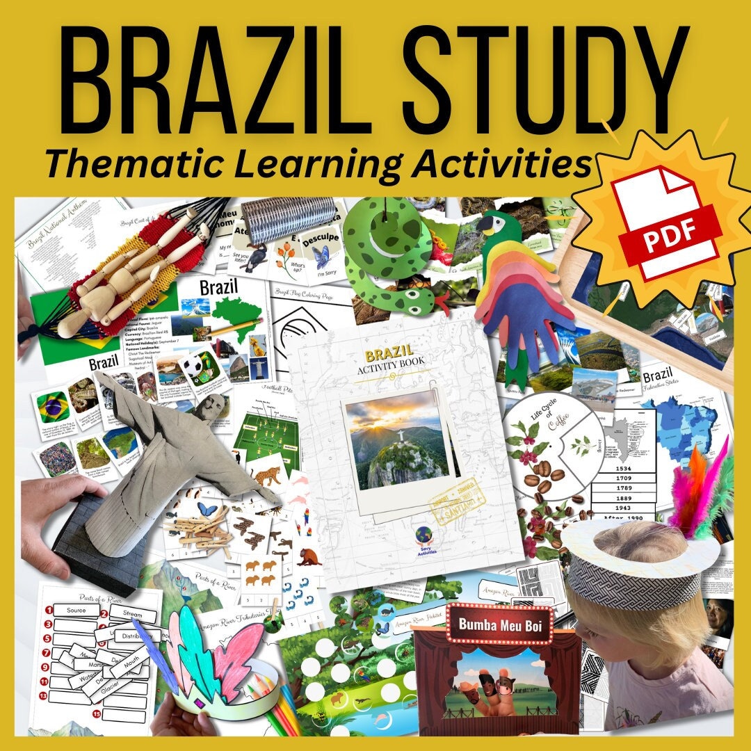 Brazil Activity Book: Hands-on Activities, Experiments, Models ...