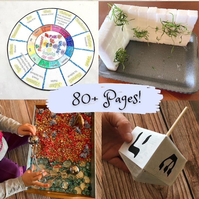 Montessori Inspired ISRAEL Unit Study Jewish Feasts - Etsy