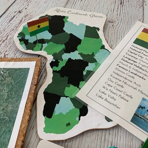 Montessori Inspired GHANA West Africa Geography Mini Unit - Etsy
