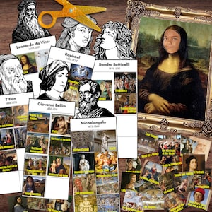 ITALY Italian Art Renaissance Artist Matching, Michelangelo Painting ...