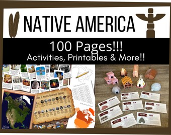 Native Americans Bundle - Etsy