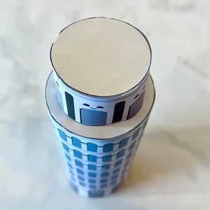 ITALY Leaning Tower of Pisa Italian Printable 3D Paper Model Diorama ...