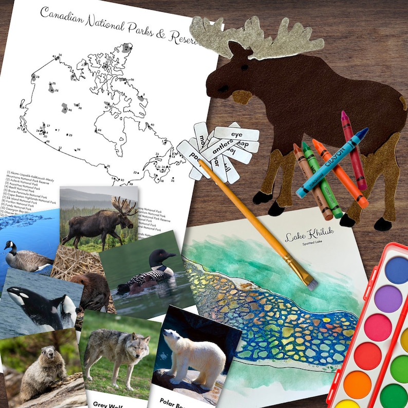 CANADA Canadian North America Continent Study | Activities, Crafts ...