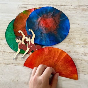 SPAIN España Spanish Flamenco Crafts Dancer, Fan, Castanet Printables ...