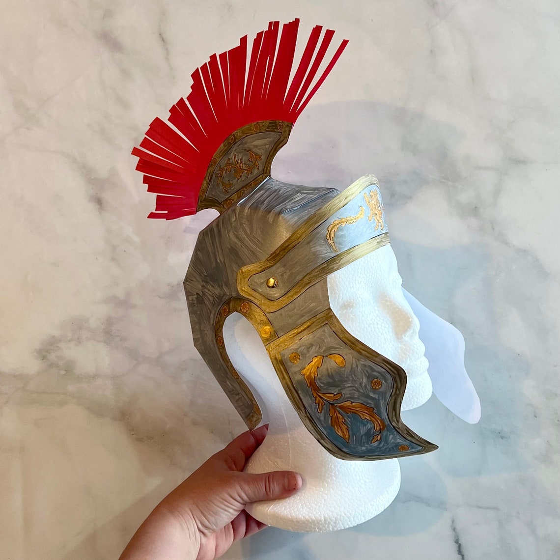 Ancient ROMAN Centurion Legionary "galea" Helmet Model Wearable Child's ...