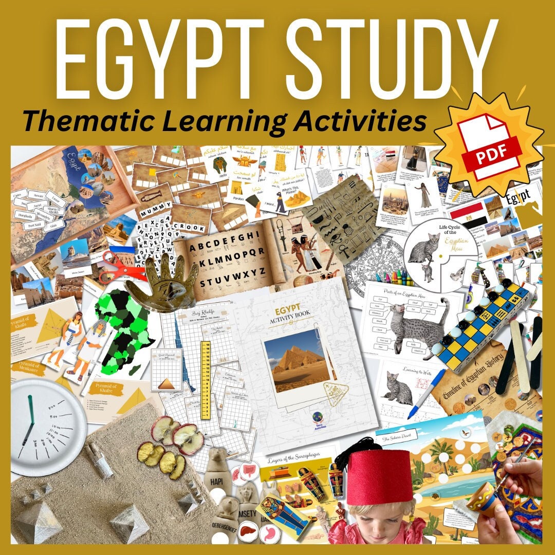 EGYPT Activity Book: Hands-on Activities, Ancient Experiments, Models ...