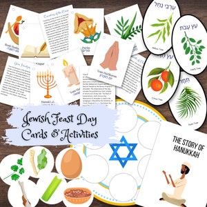 Montessori Inspired ISRAEL Unit Study - Jewish Feasts, Activities ...