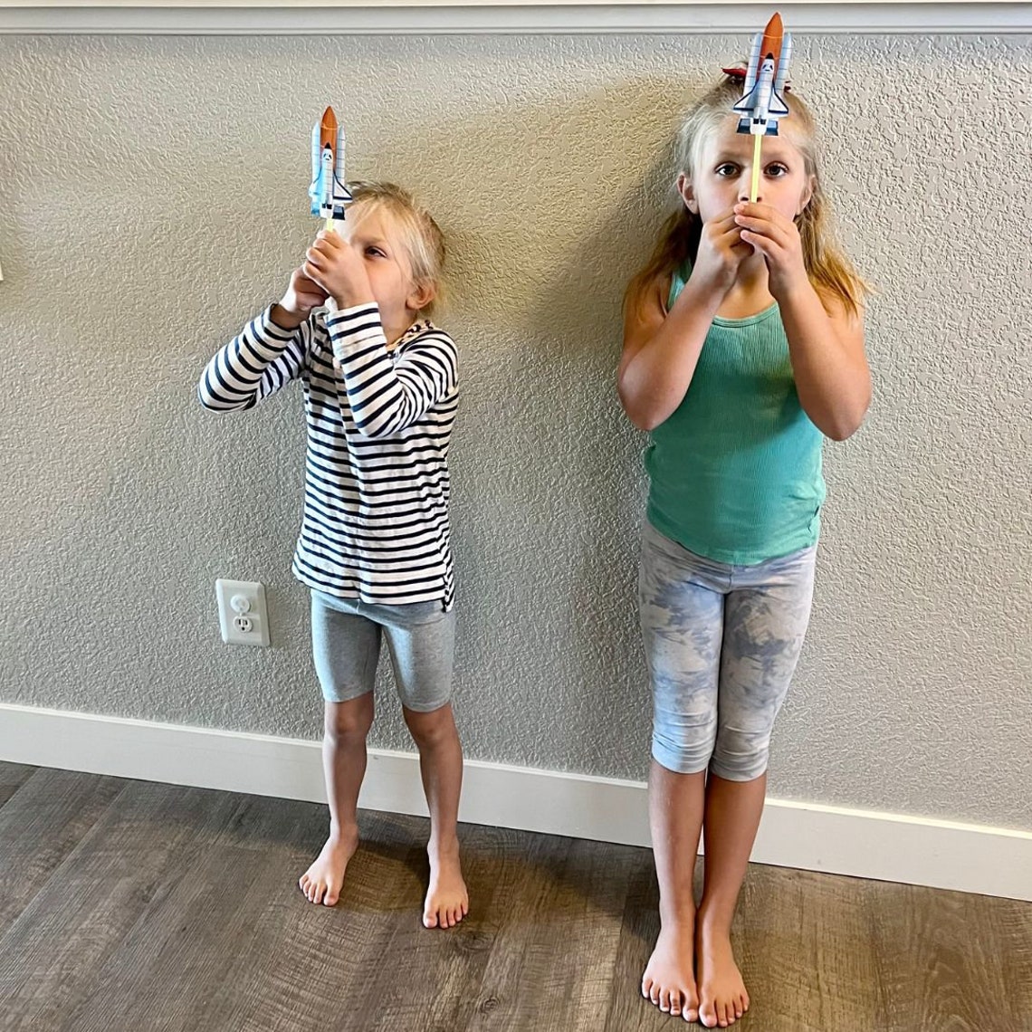 Air-powered Straw ROCKET Science Activity & Astronaut Craft Printable ...