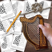 St. Patrick's Day Craft Project for Kids | Celtic Knots Paper Art ...