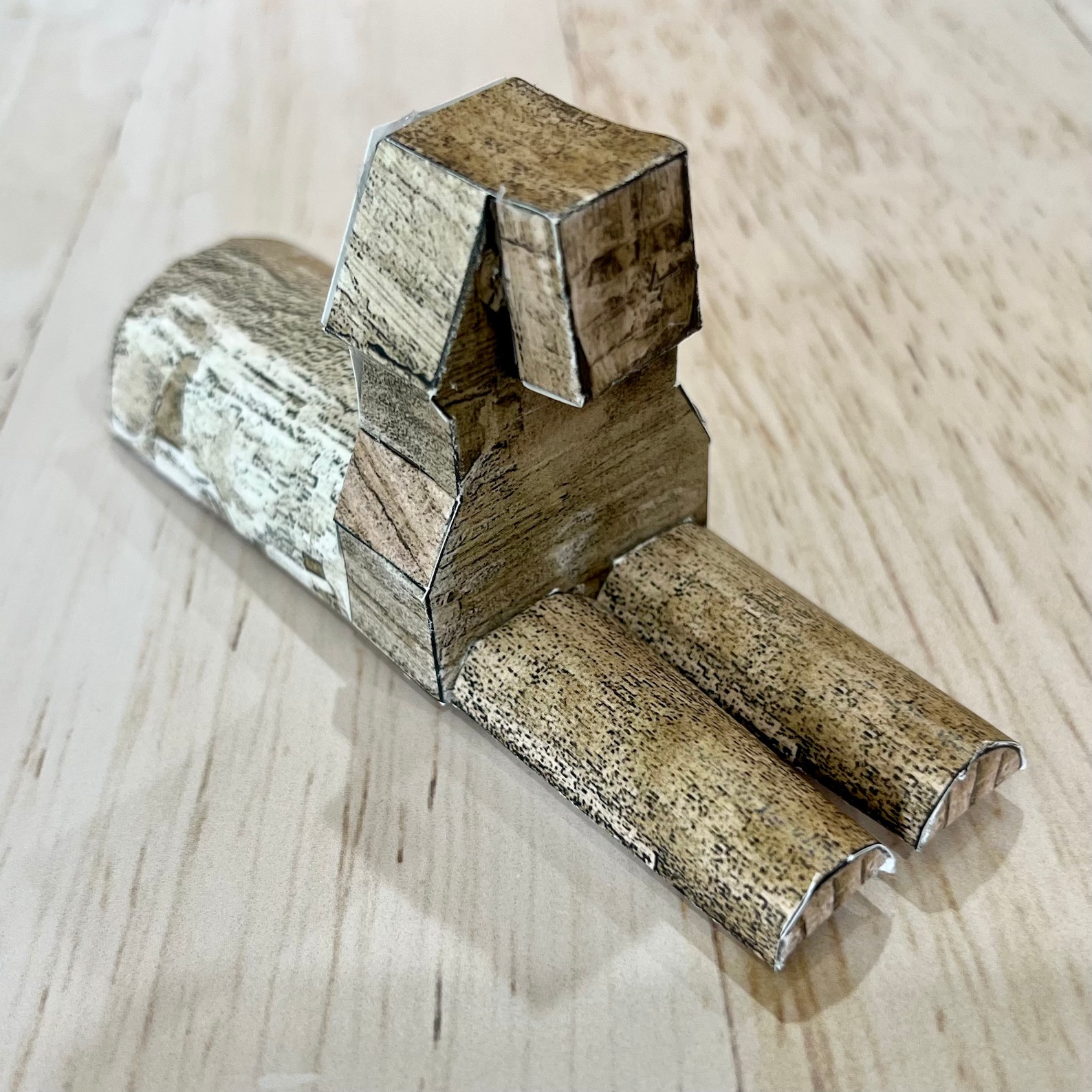 3D Model GIZA Great Pyramids Ancient Egypt Paper Diorama Model ...