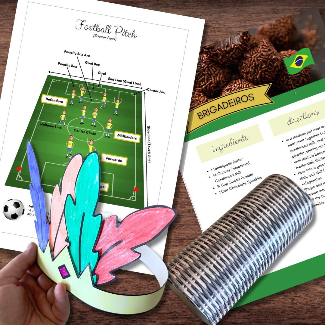 BRAZIL Brazilian Cultural Crafts Carnival Hat, Ganzá Instrument ...