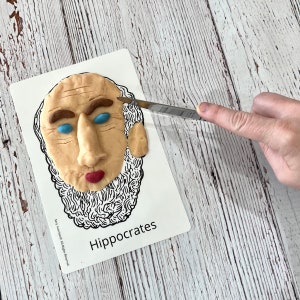 Ancient Greek GREECE Philosophers PLATO (play-dough) Mats W/color Info ...