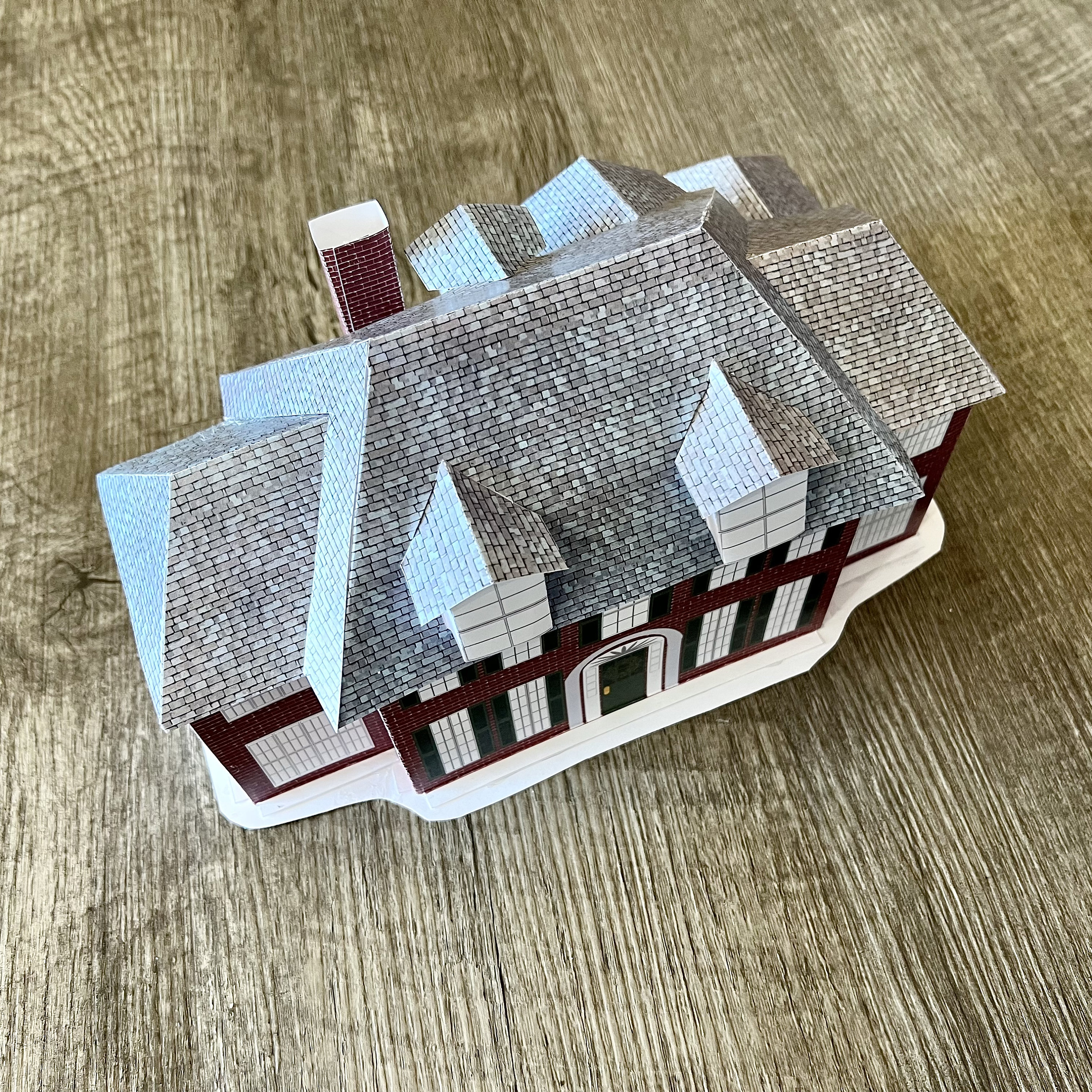 Mccallister "home Alone" Inspired 3D Paper House Model Diorama *digital ...