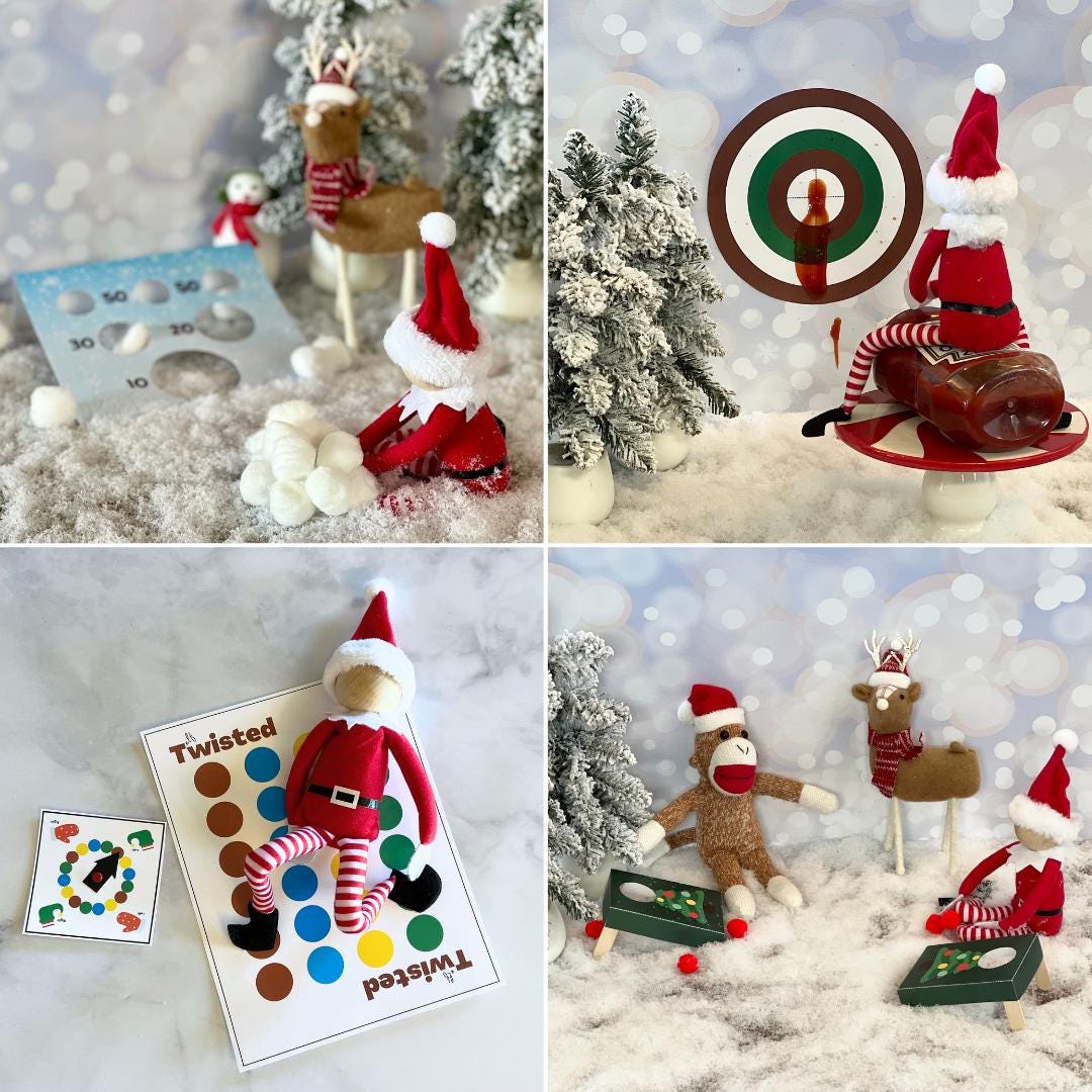 ELF Doll Shenanigans Activity Kit - 125 Pages W/step-by-step ...