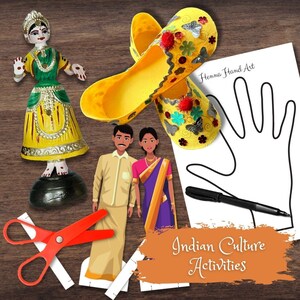 INDIA Cultural Country Asia Continent Study Educational Activity BUNDLE ...
