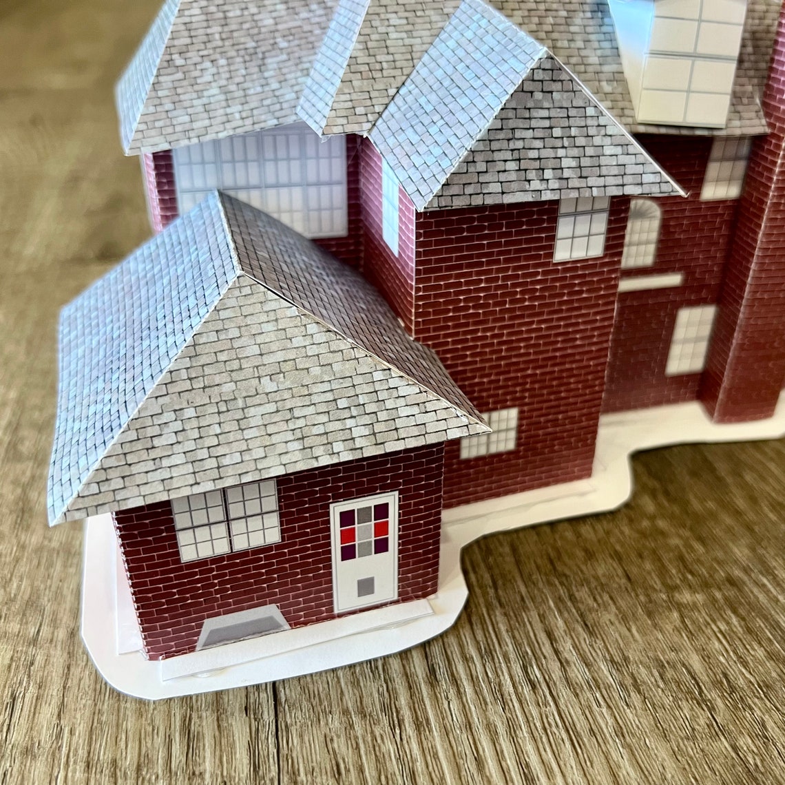 Mccallister "home Alone" Inspired 3D Paper House Model Diorama *digital ...
