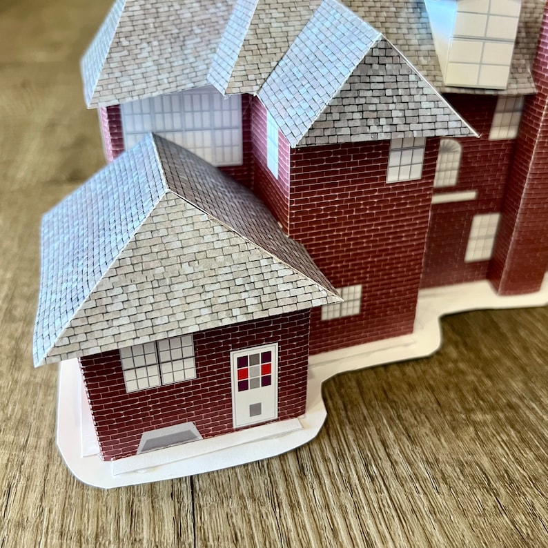 Mccallister home Alone Inspired 3D Paper House - Etsy