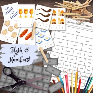 Montessori Inspired ISRAEL Unit Study Jewish Feasts, Activities, Crafts ...