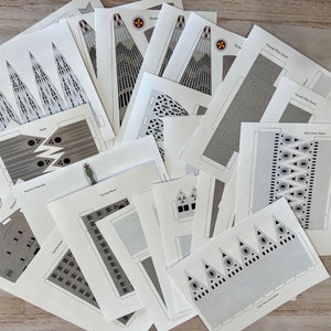 SAGRADA FAMILIA Basilica 3D Paper Model Gaudi Barcelona Spain España - Etsy