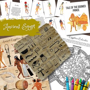 EGYPT Activity Book: Hands-on Activities, Ancient Experiments, Models ...