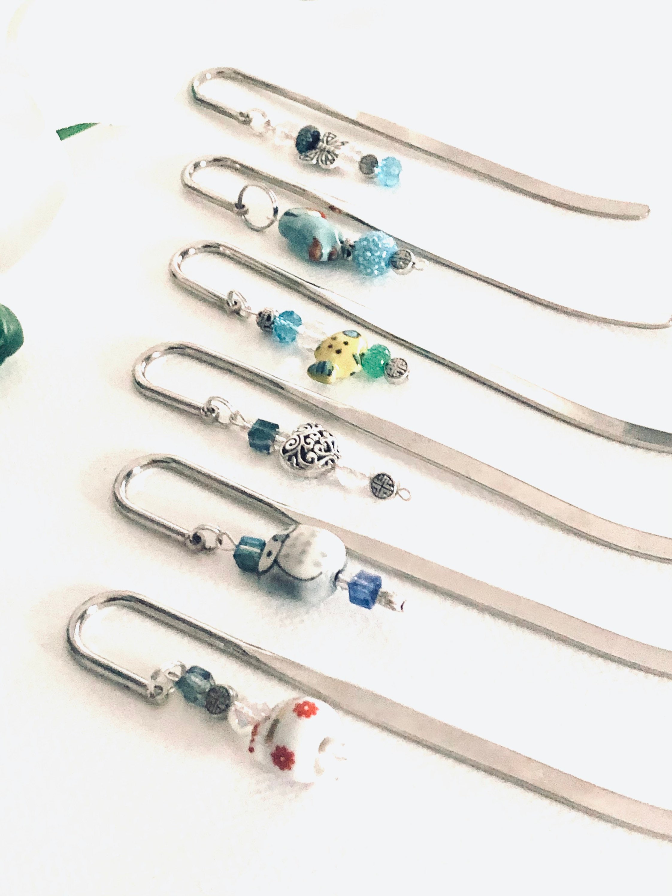 Shepherd Hook Bookmarks: Wedding Favor Bookmarks Book Lover | Etsy