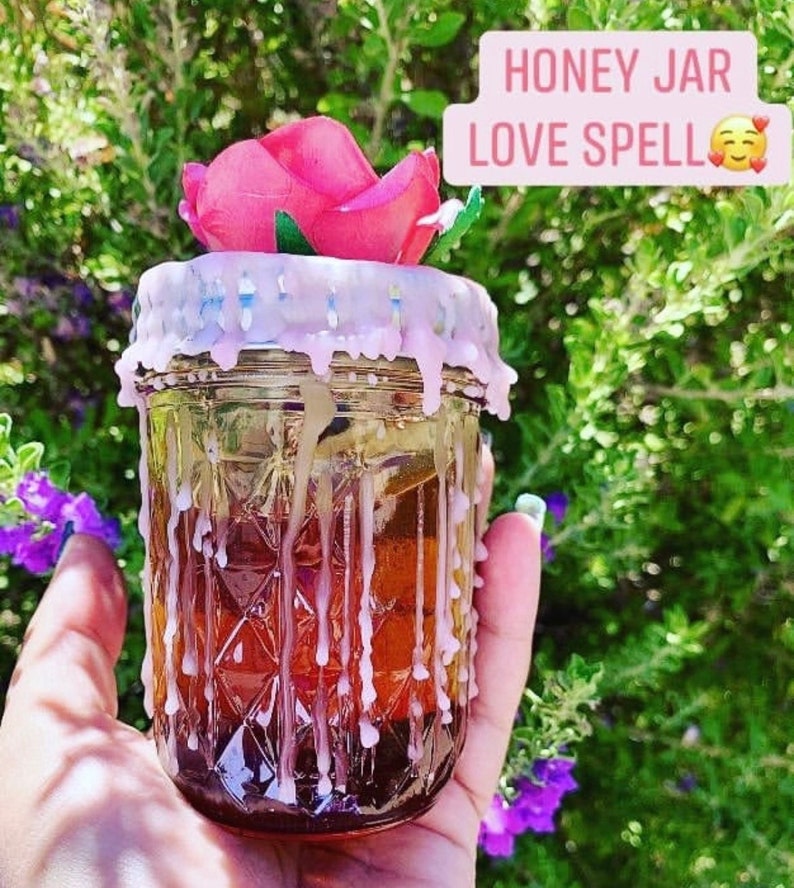 Honey Jar Love Spell Sweeten Your Target Reunite Etsy