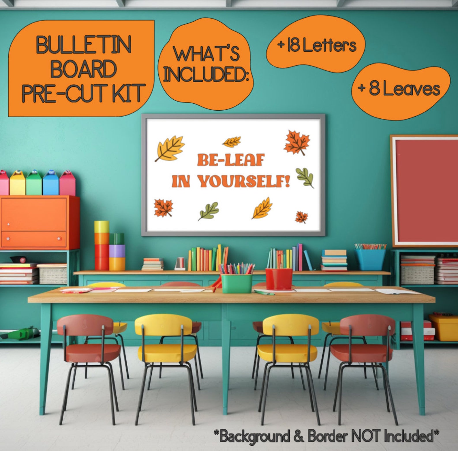 Be-leaf in Yourself Bulletin Board Kit - Etsy