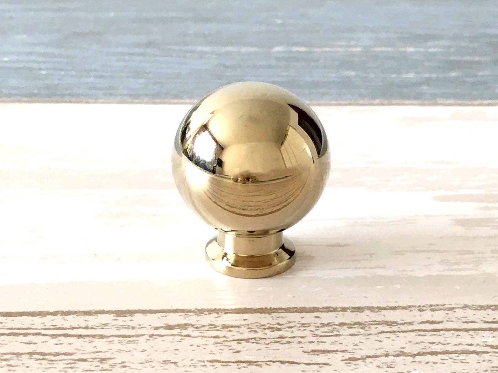 Brass Knob Polished Brass Drawer Knobs Pull Brass Cabinet Knob - Etsy