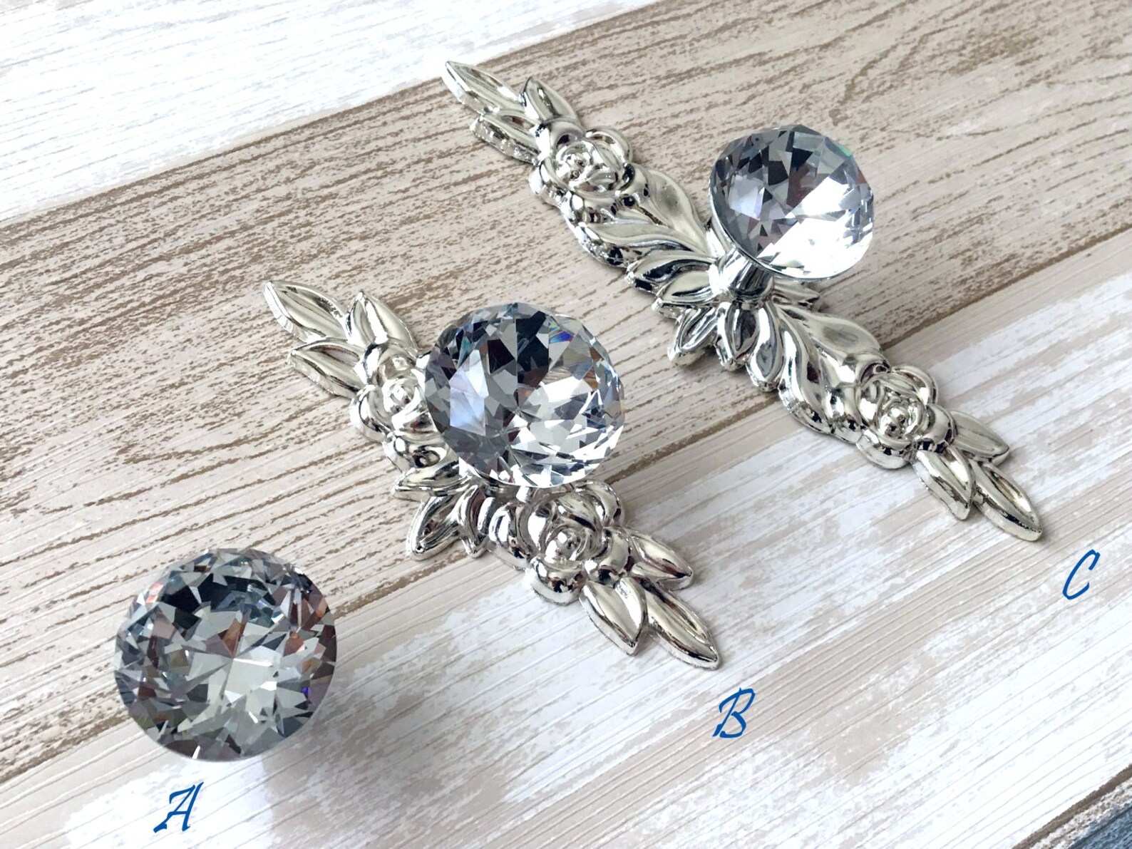 Crystal Knob Glass Drawer Pull Crystal Handle Pull Knobs | Etsy